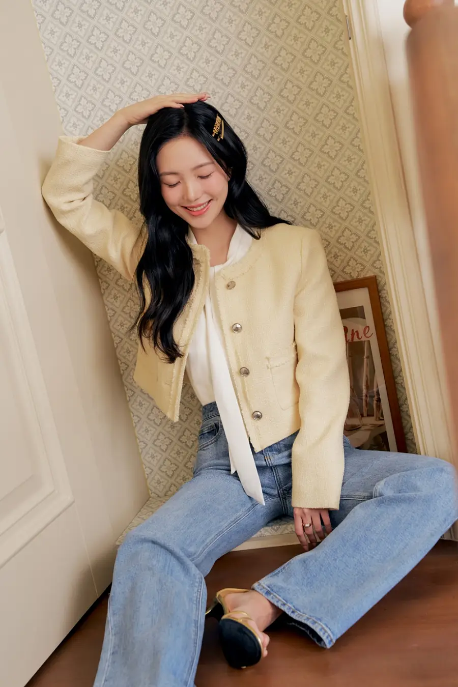 윤하정 미쏘 봄맞이 '스프링 데이트' 룩북 출시